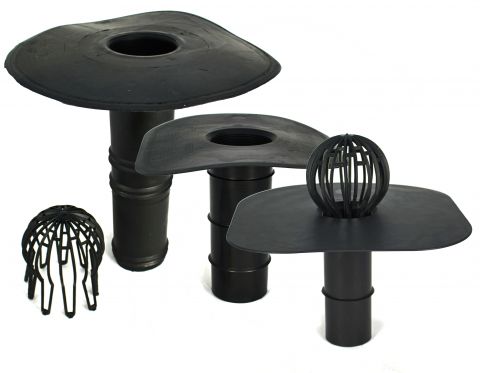 EPDM Horizontal Drain Kits | Rubber4Roofs