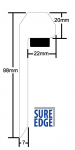 Sure Edge Kerb Trim 2.5M | Rubber4Roofs