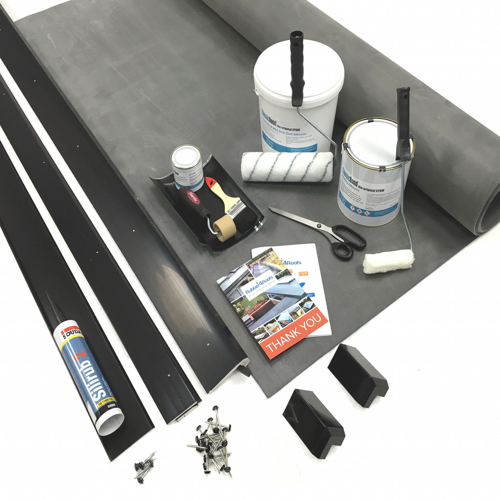 EPDM Porch Roof Kits | Rubber4Roofs