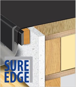 Sure Edge Gutter Drip Trim 2.5M | Rubber4Roofs