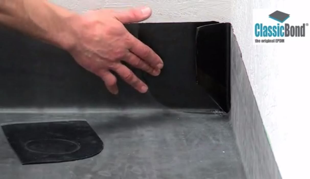 Internal Corner Patch Uncured Tape | Rubber4Roofs