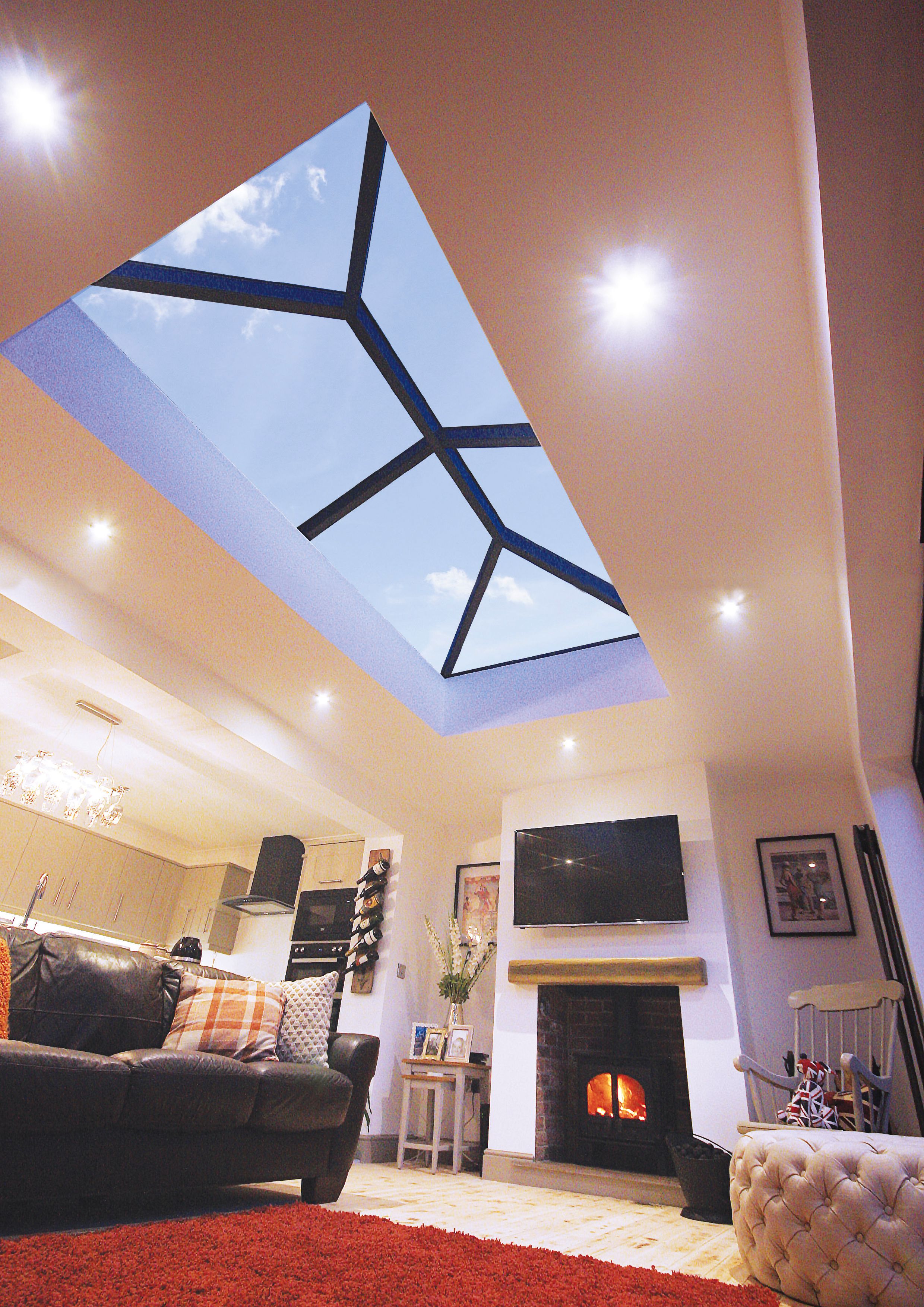 Korniche Pyramid Skylight | Rubber4Roofs