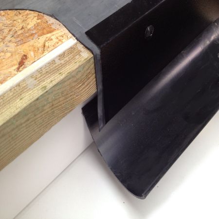 Metal Wall Trim for Rubber Roofing | Rubber4Roofs