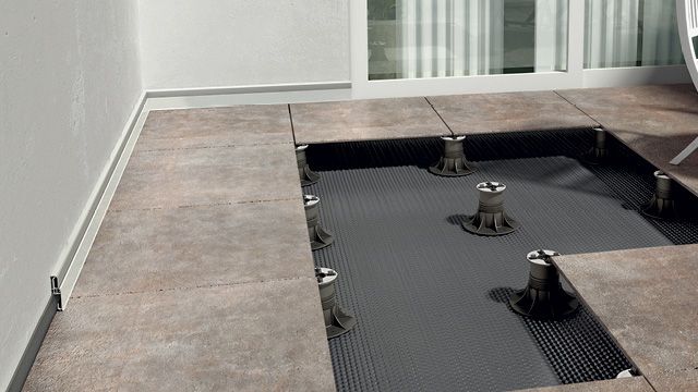 Adjustable Paving Support (120-170 mm) | Rubber4Roofs