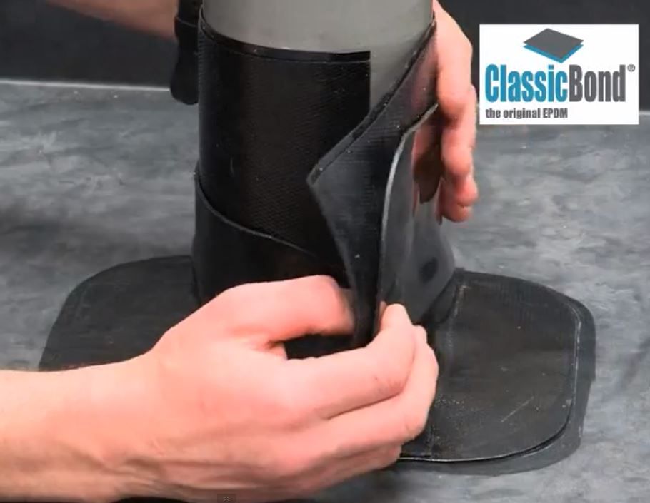 9 Inch Elastoform Uncured EPDM Tape | Rubber4Roofs