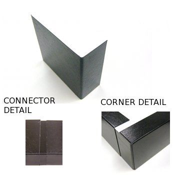 Metal Trim Corner & Connector | Rubber4Roofs