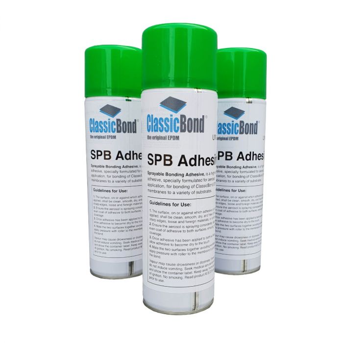 Sprayable Contact Bonding Adhesive 500ml | Rubber4Roofs